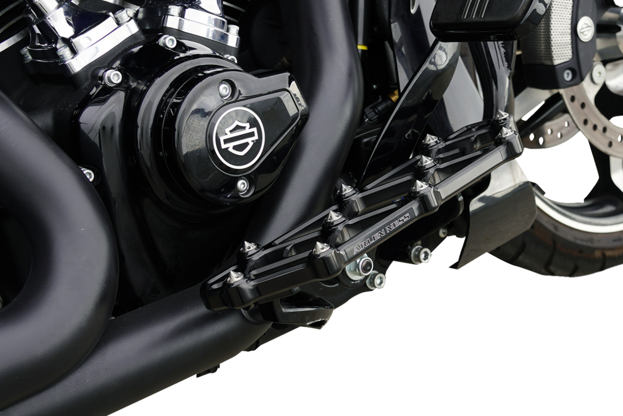 Arlen Ness Diamond Black Driver Floorboards for 1982-25 Harley Touring ...